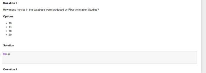 Solved Questions on SQL Join Statements Use the given cell | Chegg.com