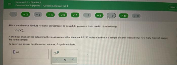 Solved Homework 2. Chapter 6 Question 1 of 11 (1 point) | Chegg.com Solved Homework 2. Chapter 6 Question 1 of 11 (1 point) | Chegg.com