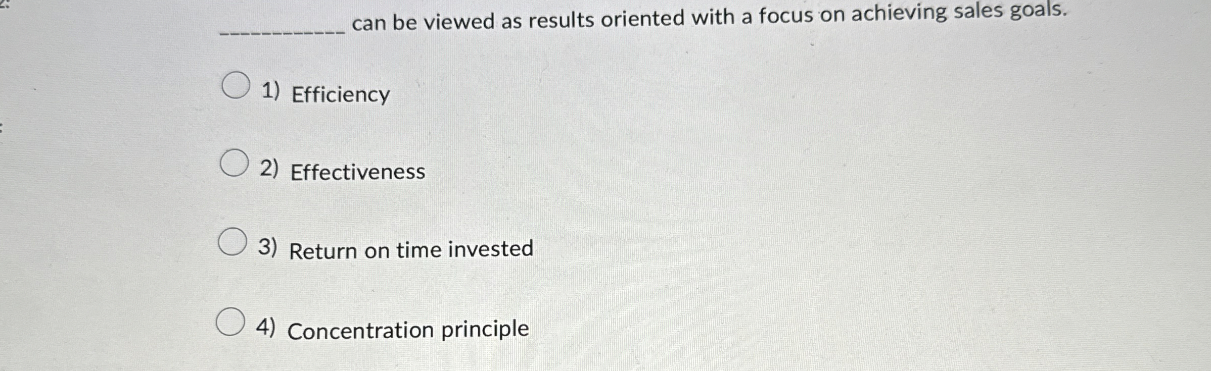 Solved q, ﻿can be viewed as results oriented with a focus on | Chegg.com
