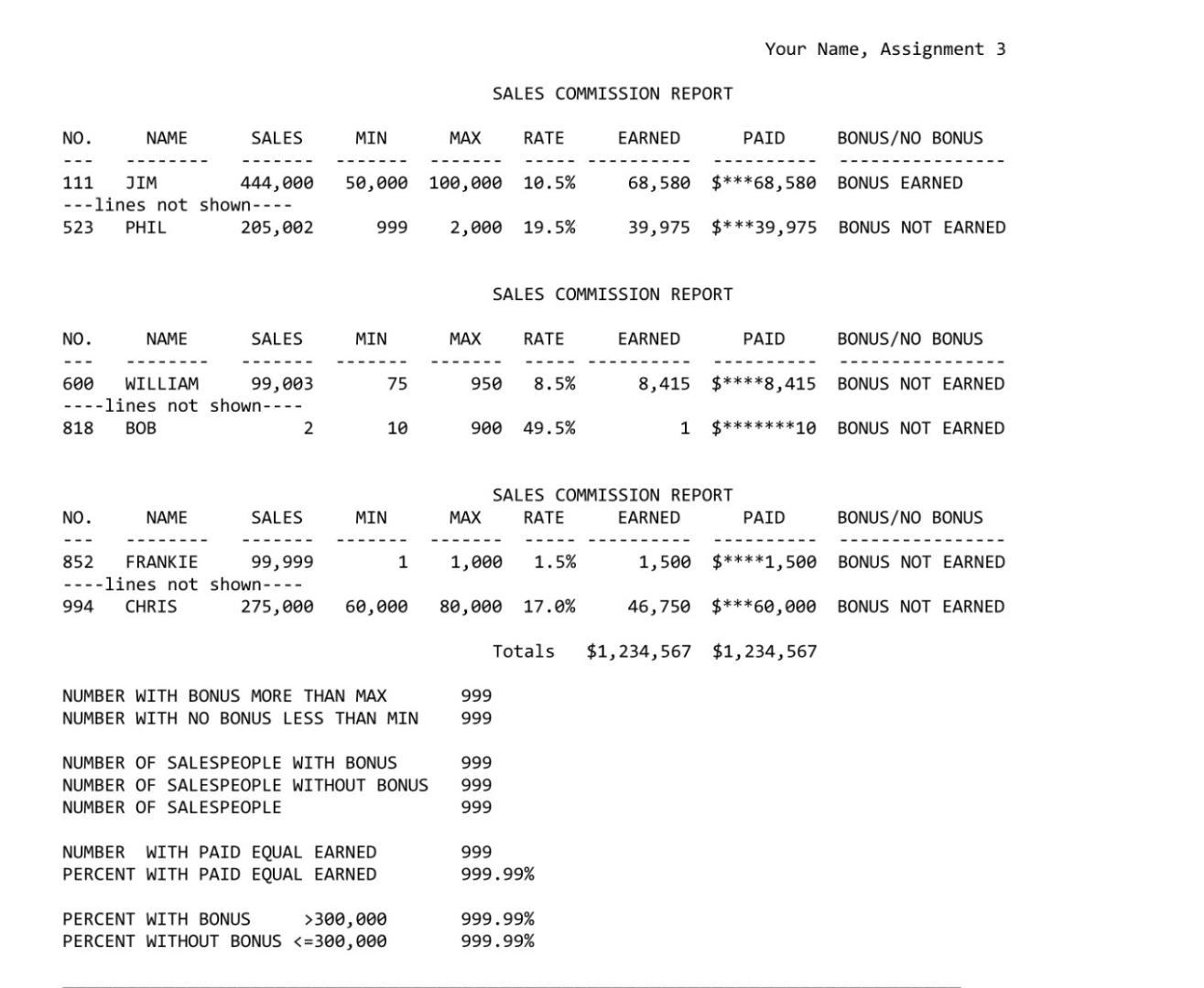 Solved identification division.program-id. | Chegg.com