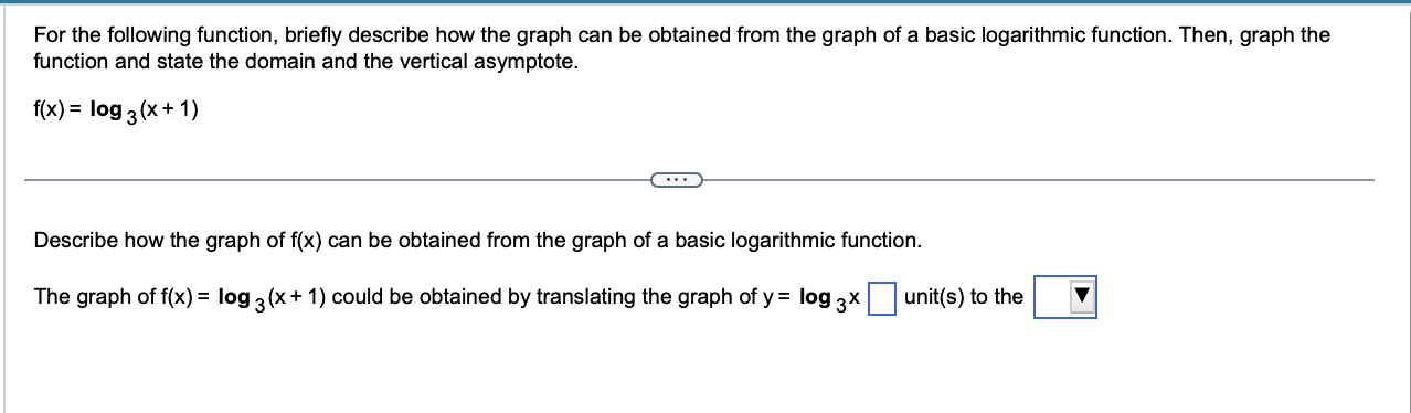 Solved For the following function, briefly describe how the | Chegg.com