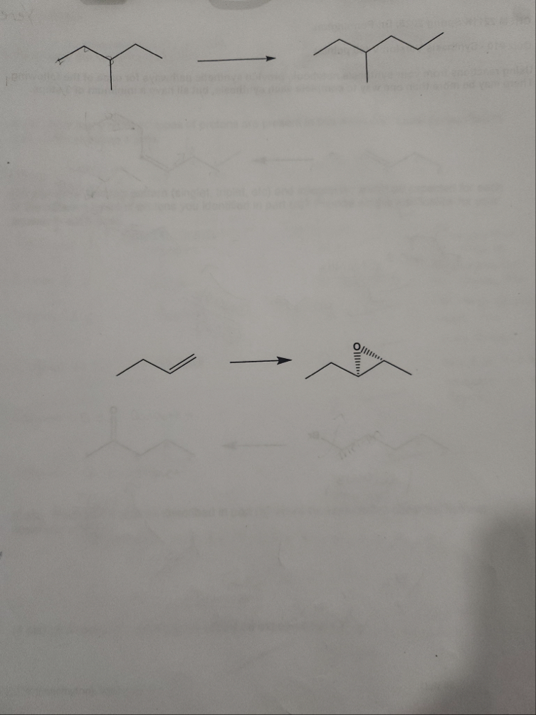 Solved Using reactions from your synthesis notebook, provide | Chegg.com