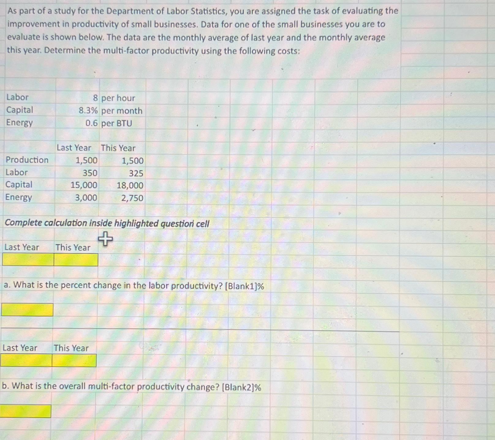 Solved As part of a study for the Department of Labor | Chegg.com