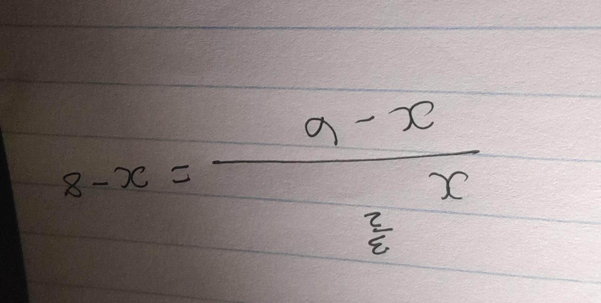 Solved x−6x=x−8 | Chegg.com