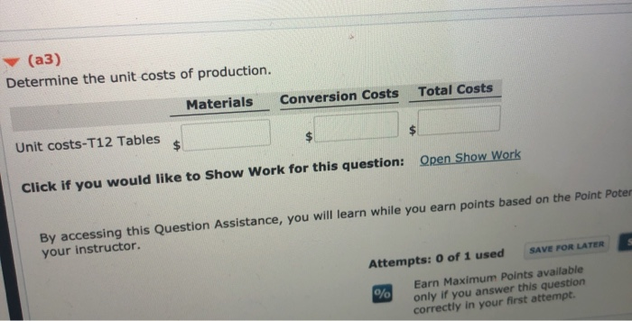 Solved Problem 3-3A (Video) (Part Level Submission) Thakin | Chegg.com