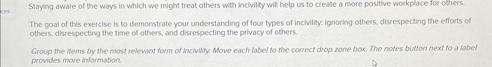 Solved Staying aware of the ways in which we might treat | Chegg.com