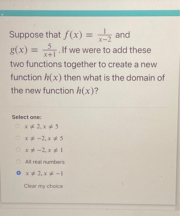 Solved 1 Suppose that f(x) = x2 and 5 g(x): x+1 two | Chegg.com