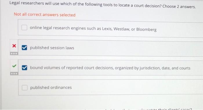 Solved Which of the following is an example of federal | Chegg.com