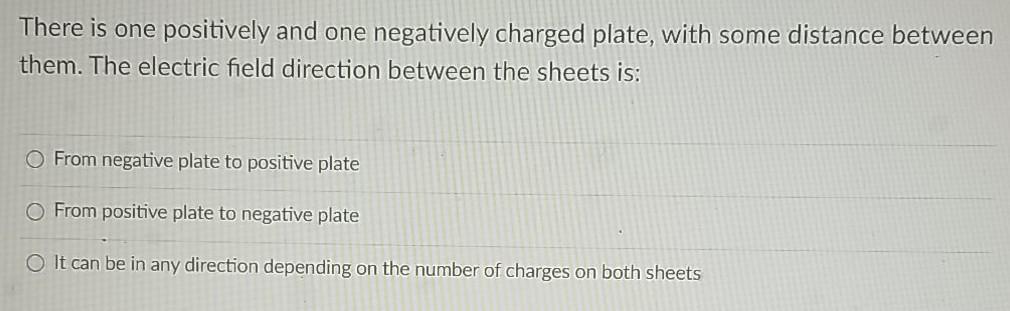 Solved There is one positively and one negatively charged | Chegg.com