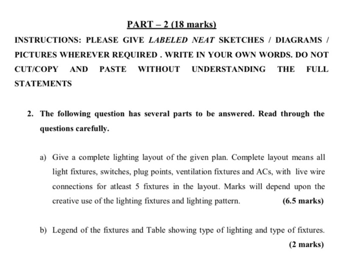 PART-2 (18 marks) INSTRUCTIONS: PLEASE GIVE LABELED | Chegg.com