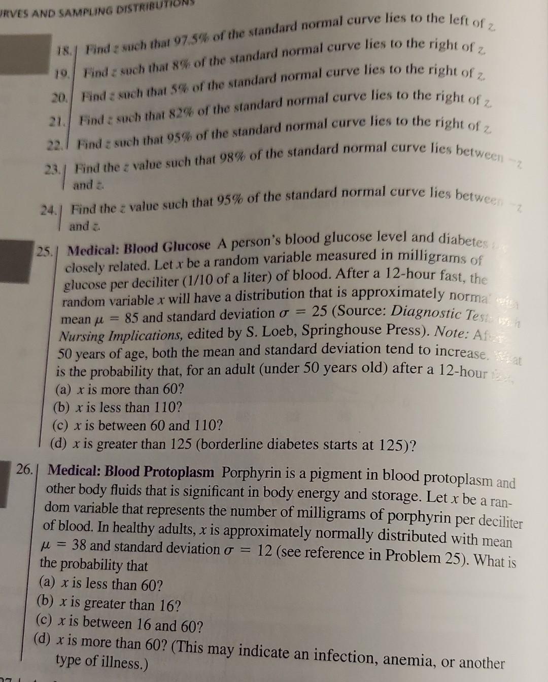 Solved Basic Computation: Find Probabilities In Problems | Chegg.com