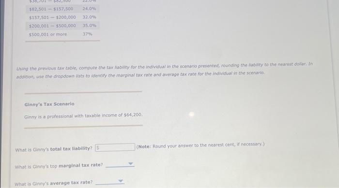 Solved 2. Calculating tax liabilites 3repis of 2 Calculating | Chegg.com