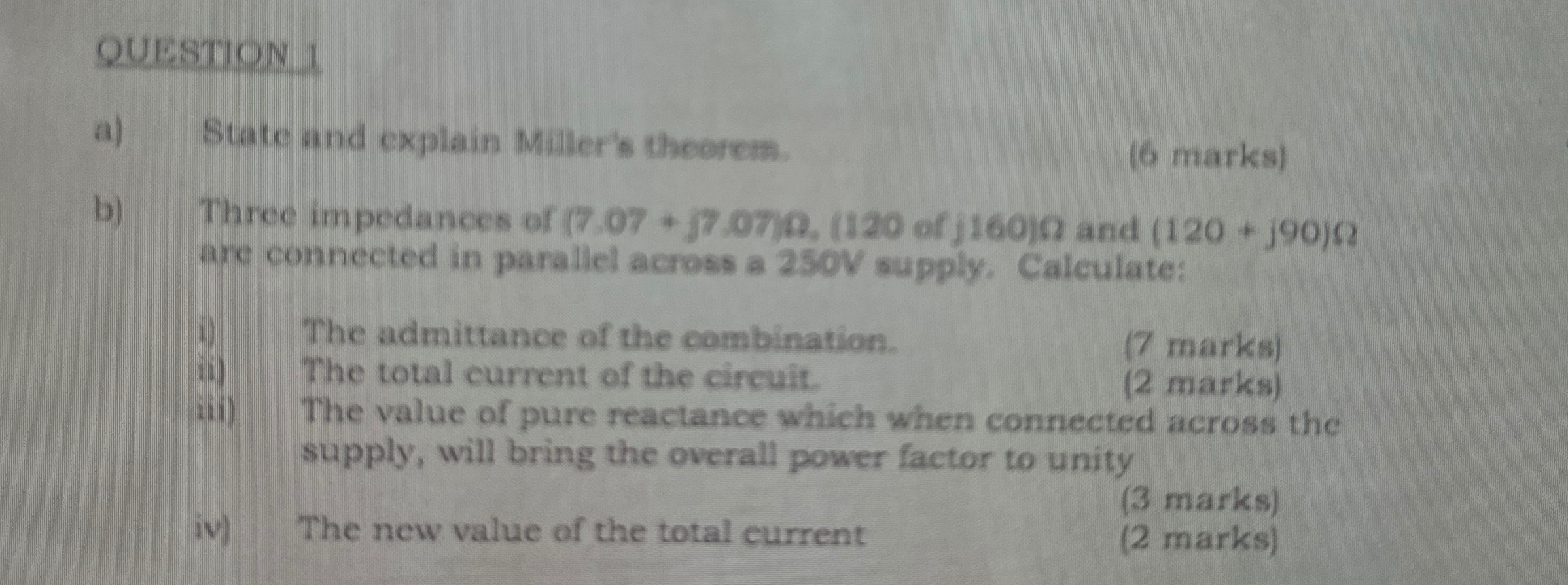 Solved QUESTION 1a) ﻿State and explain Miller's theorem.(6 | Chegg.com
