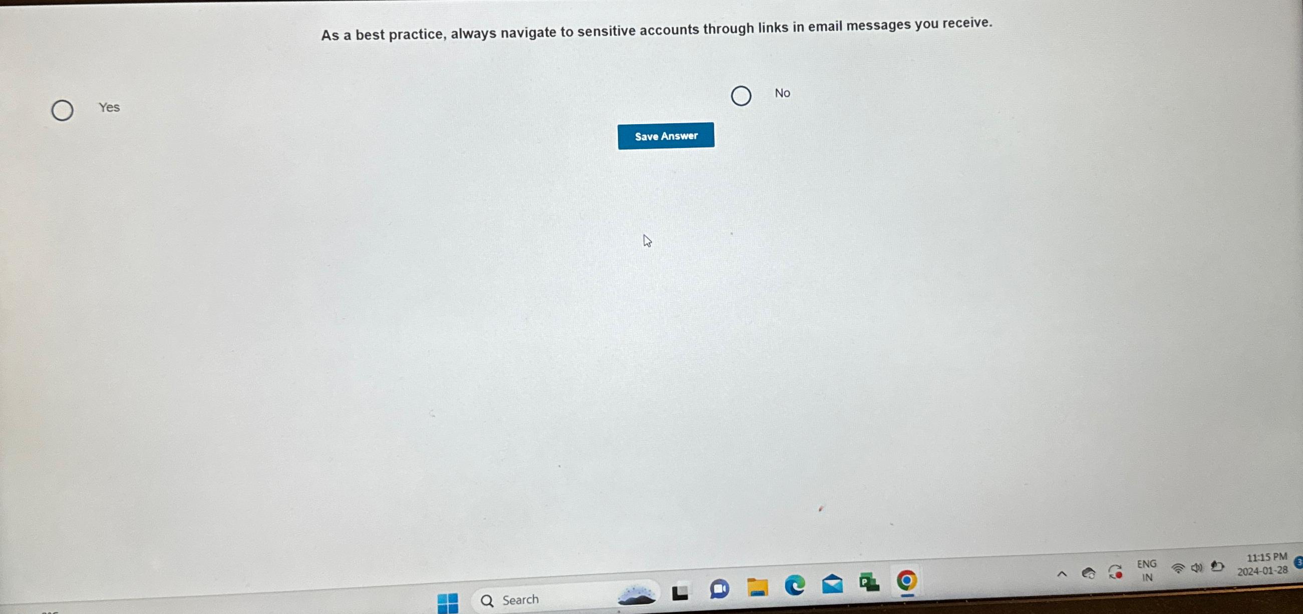 Solved As a best practice, always navigate to sensitive | Chegg.com