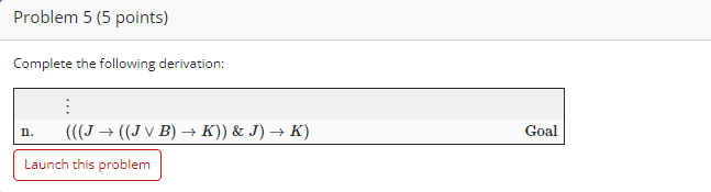 Solved Problem 5 (5 points)Complete the following | Chegg.com Solved Problem 5 (5 points)Complete the following | Chegg.com
