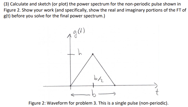 Solved (3) ﻿Calculate and sketch (or plot) ﻿the power | Chegg.com