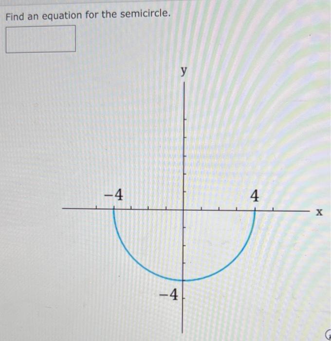 Solved Find equations for the upper half, lower half, right | Chegg.com