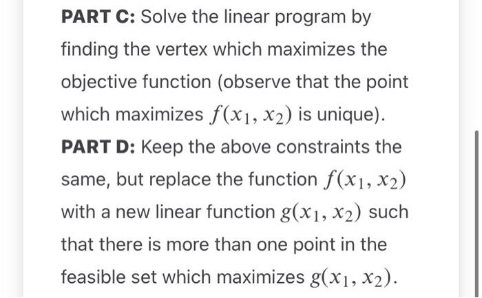 Solved Consider the following linear programming problem. | Chegg.com