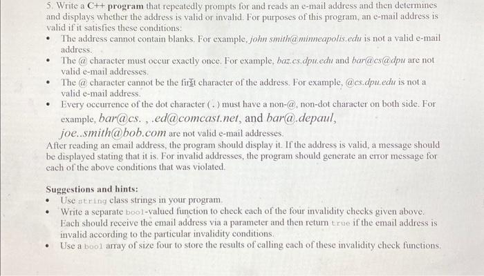 Solved 5. Write a C++ program that repeatedly prompts for | Chegg.com