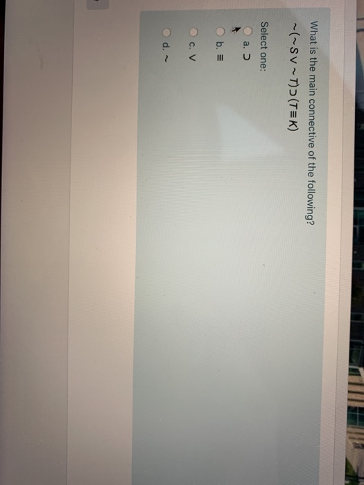 Solved Label the following argument: It's snowing only if | Chegg.com