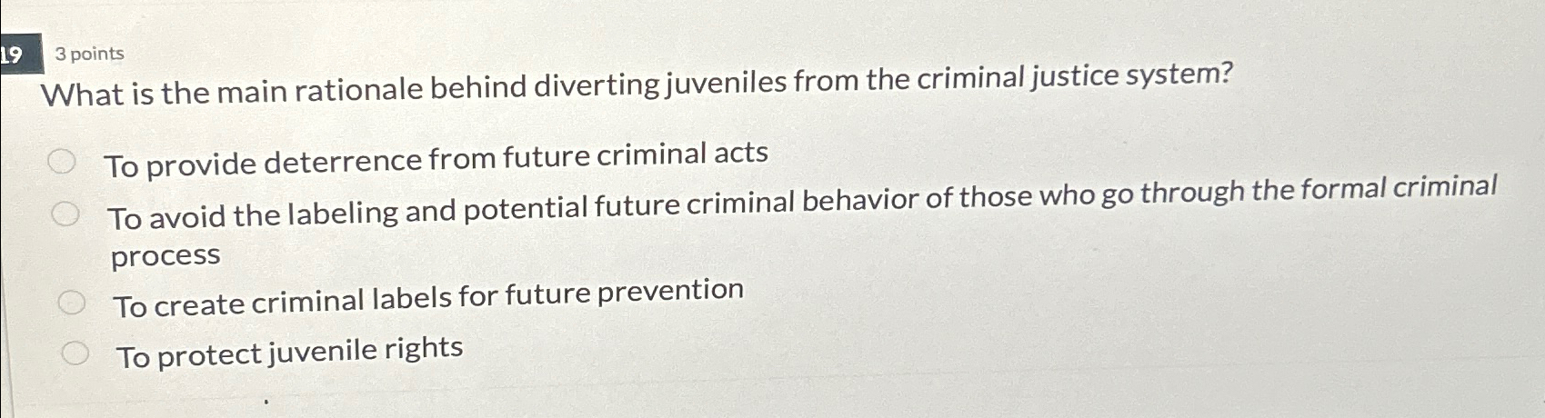 Solved 3 ﻿pointsWhat is the main rationale behind diverting | Chegg.com
