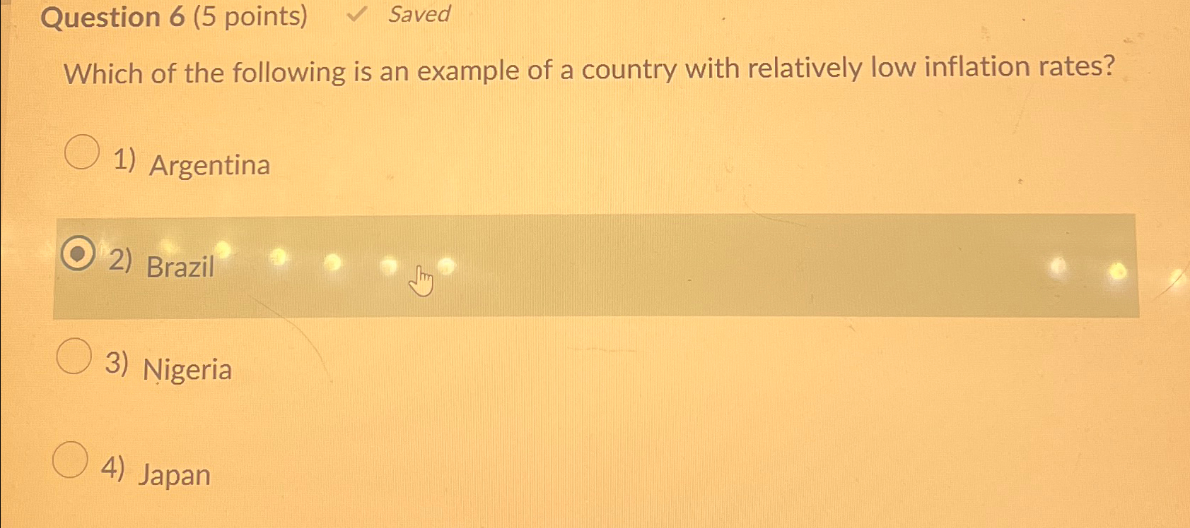 Solved Question 6 (5 points) SavedWhich of the following | Chegg.com Solved Question 6 (5 points) SavedWhich of the following | Chegg.com