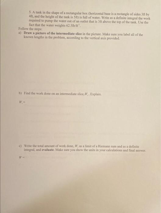 Solved 4. Using the disk/washer method, write the volume of | Chegg.com