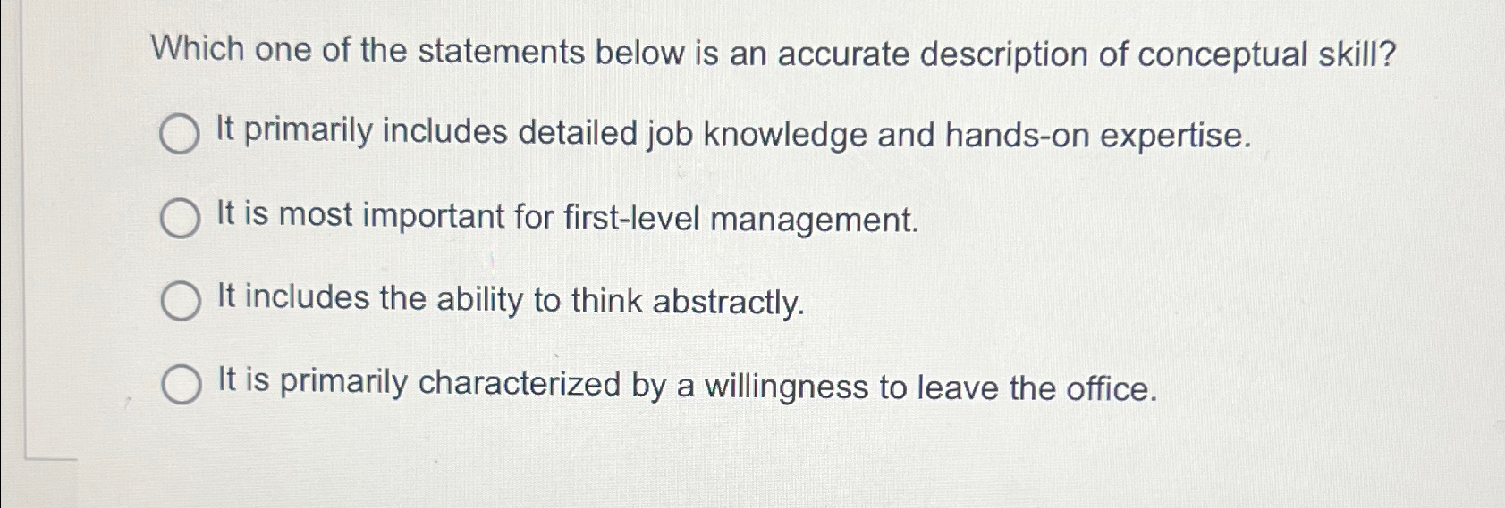 Solved Which one of the statements below is an accurate | Chegg.com