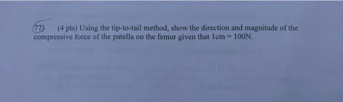 Solved (77) (4 pts) Using the tip-to-tail method, show the | Chegg.com