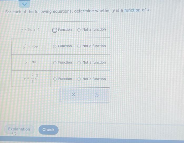 Solved For each of the following equations, determine | Chegg.com