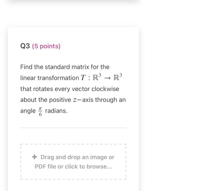 Solved Q1 (3 points) Consider the transformation H: R4 → R2 | Chegg.com