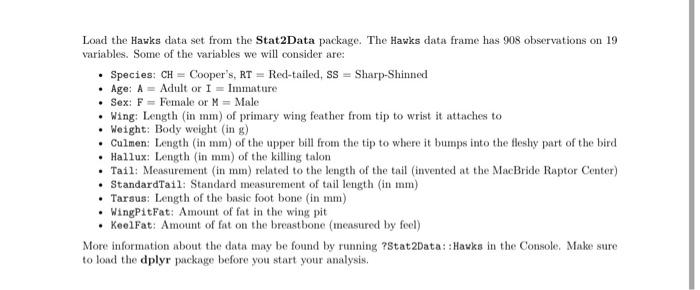 Solved Problem 11 Use the mutate function on the birds data | Chegg.com