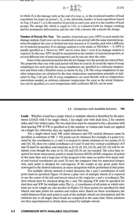KENPAVE Non-linear Analysis Pavement foundation | Chegg.com