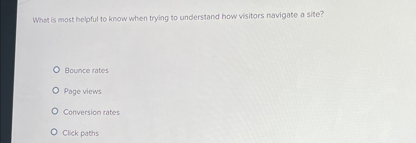 Solved What is most helpful to know when trying to | Chegg.com