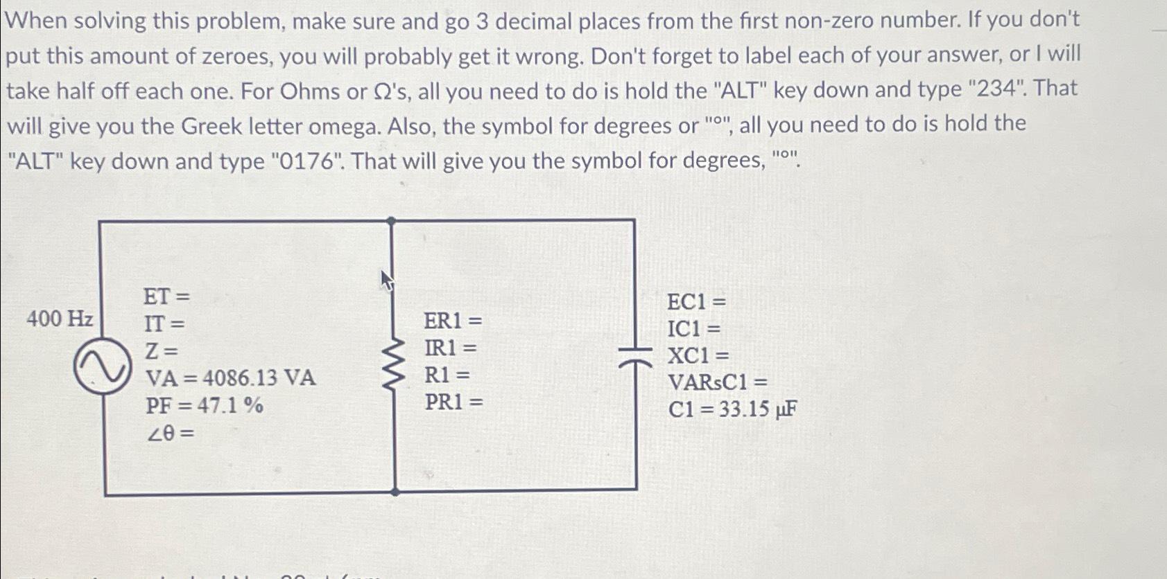 Solved When solving this problem, make sure and go 3 | Chegg.com