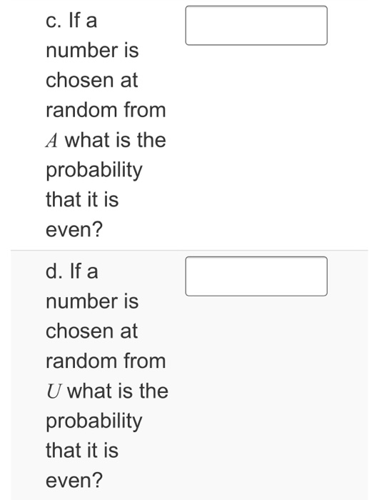 Solved 1. A is the set of prime numbers less than 12 B is | Chegg.com