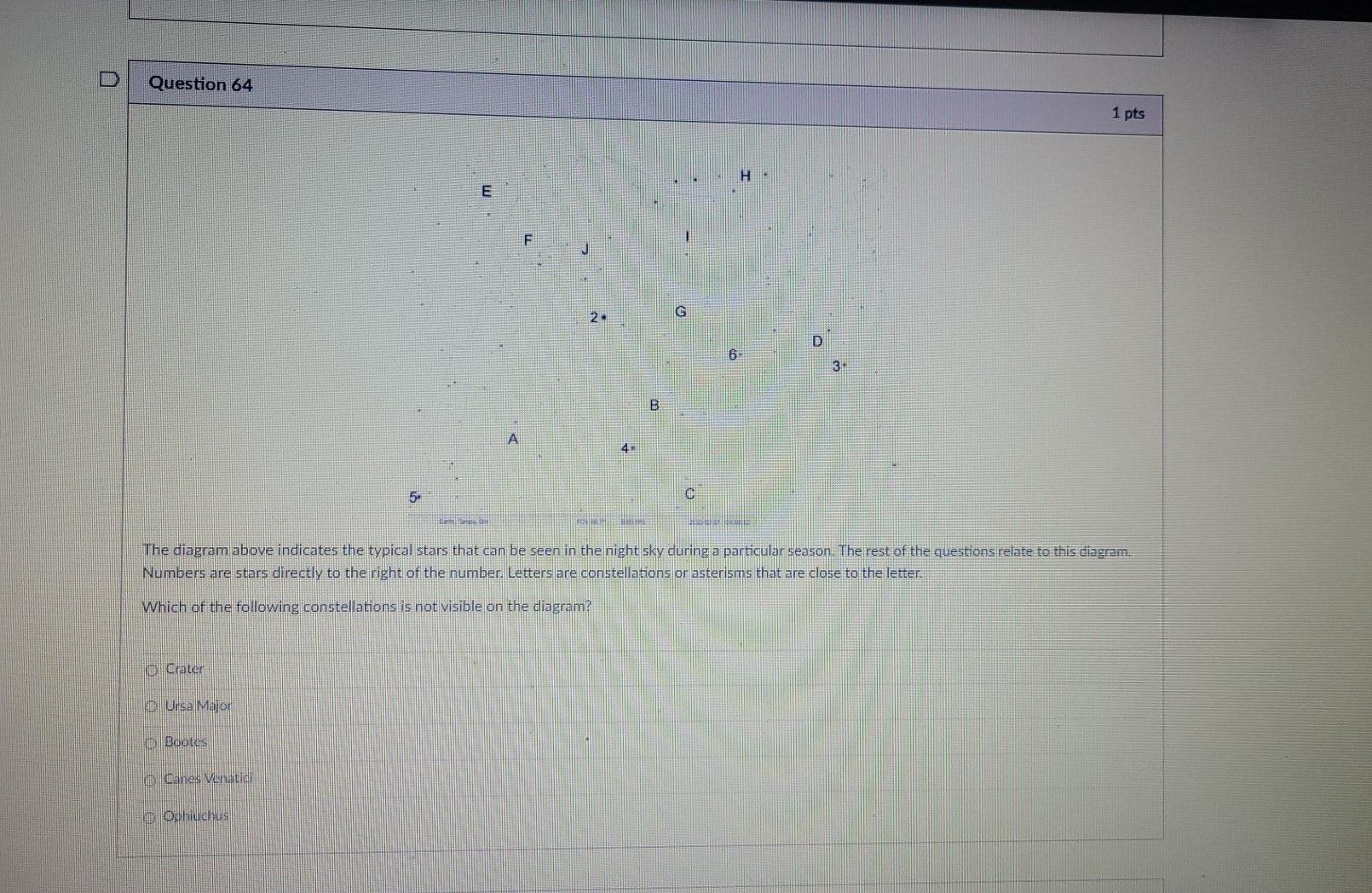 Solved Question 61 1 pts H E F G D 3 B 4 The diagram above | Chegg.com Solved Question 61 1 pts H E F G D 3 B 4 The diagram above | Chegg.com