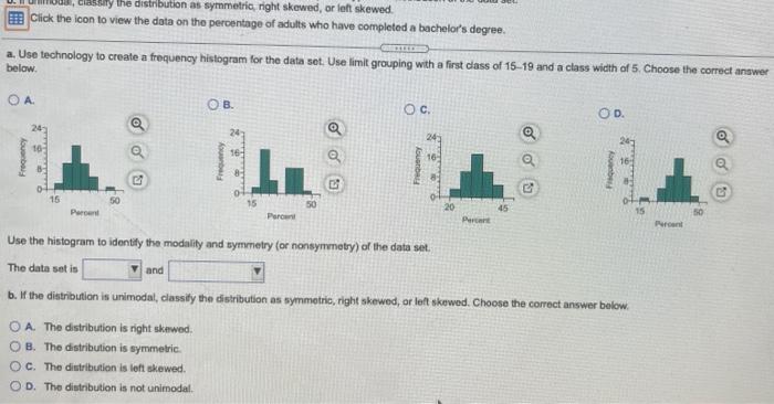 Solved A simple quantitative data set has been provided. Use | Chegg.com