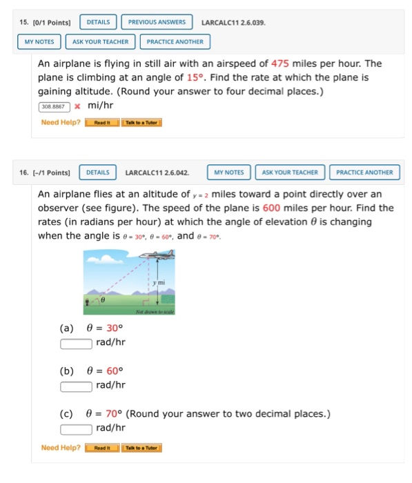 Solved An airplane is flying in still air with an airspeed | Chegg.com