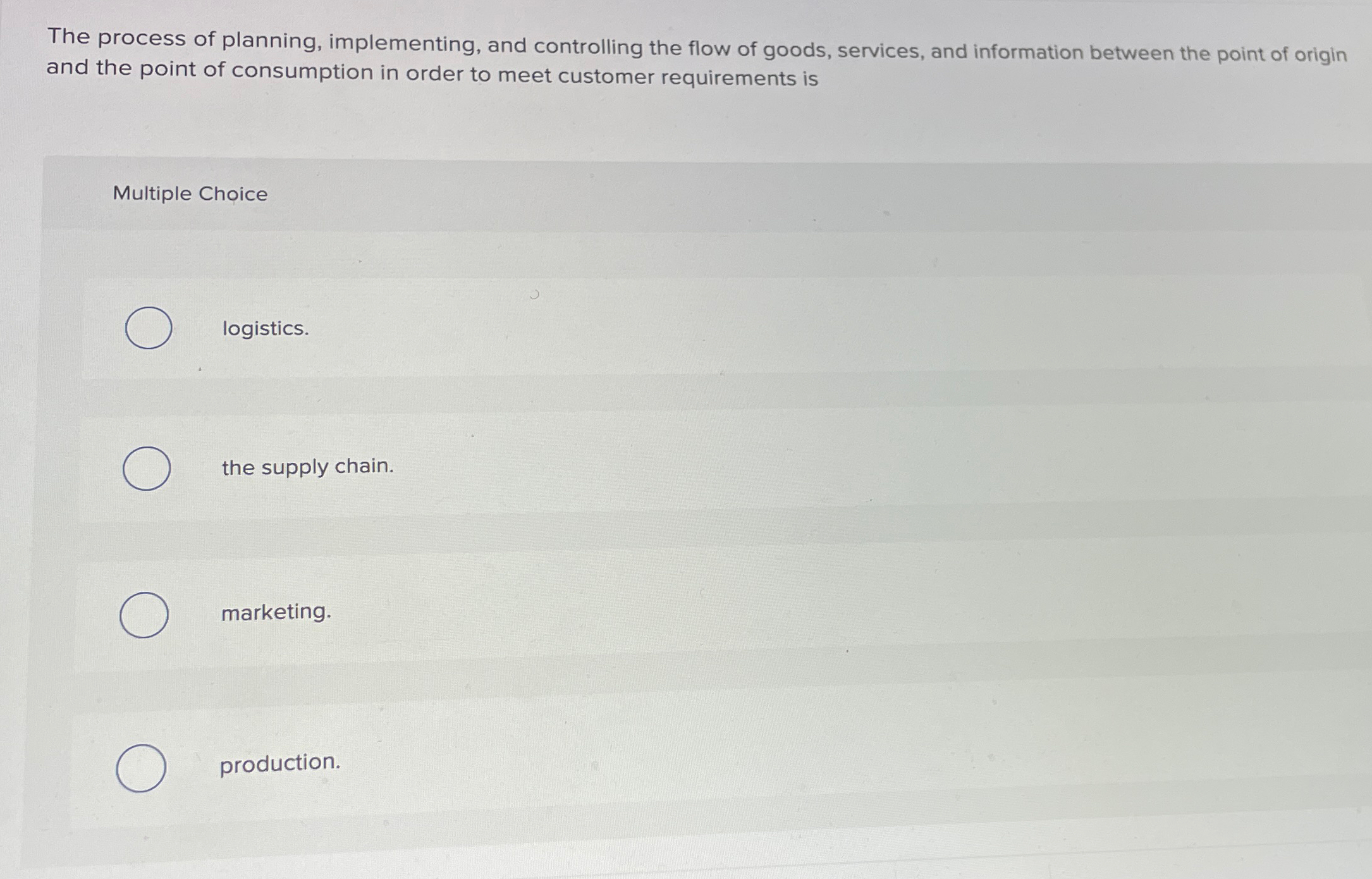 Solved The process of planning, implementing, and | Chegg.com