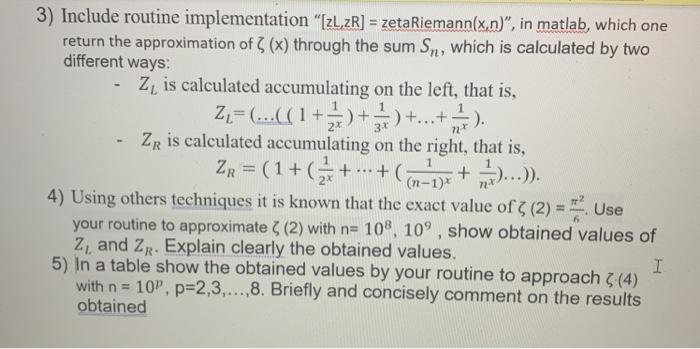 Solved Use the MATLAB® "format long e" command to display | Chegg.com