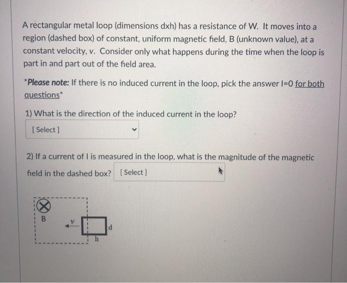 Solved 6 pts A wire square with sides of length L carries | Chegg.com