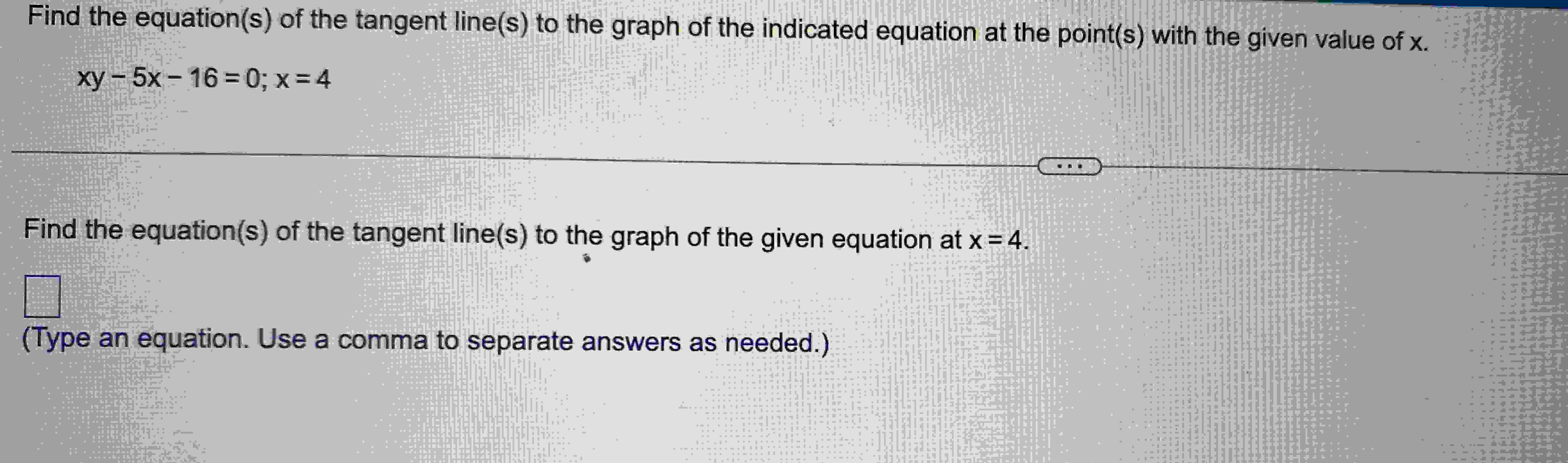 Solved Find the equation(s) ﻿of the tangent line(s) ﻿to the | Chegg.com