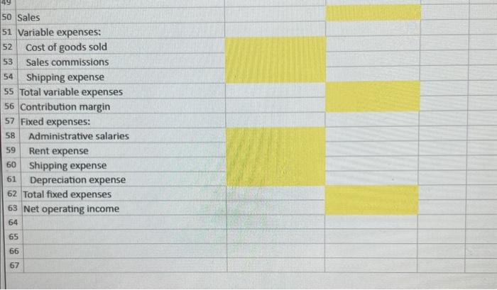 Solved Excel SIM: High-Low Method; Contribution Format | Chegg.com