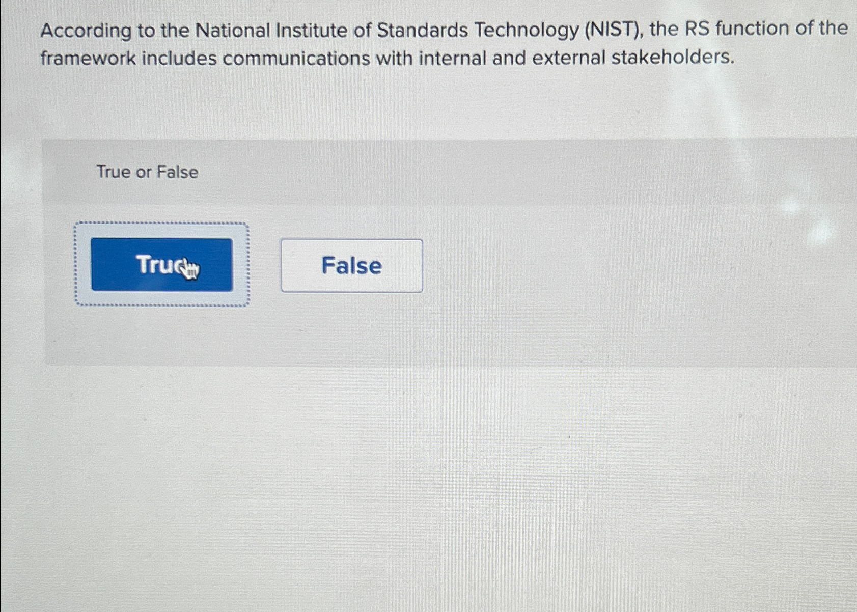 Solved According to the National Institute of Standards | Chegg.com