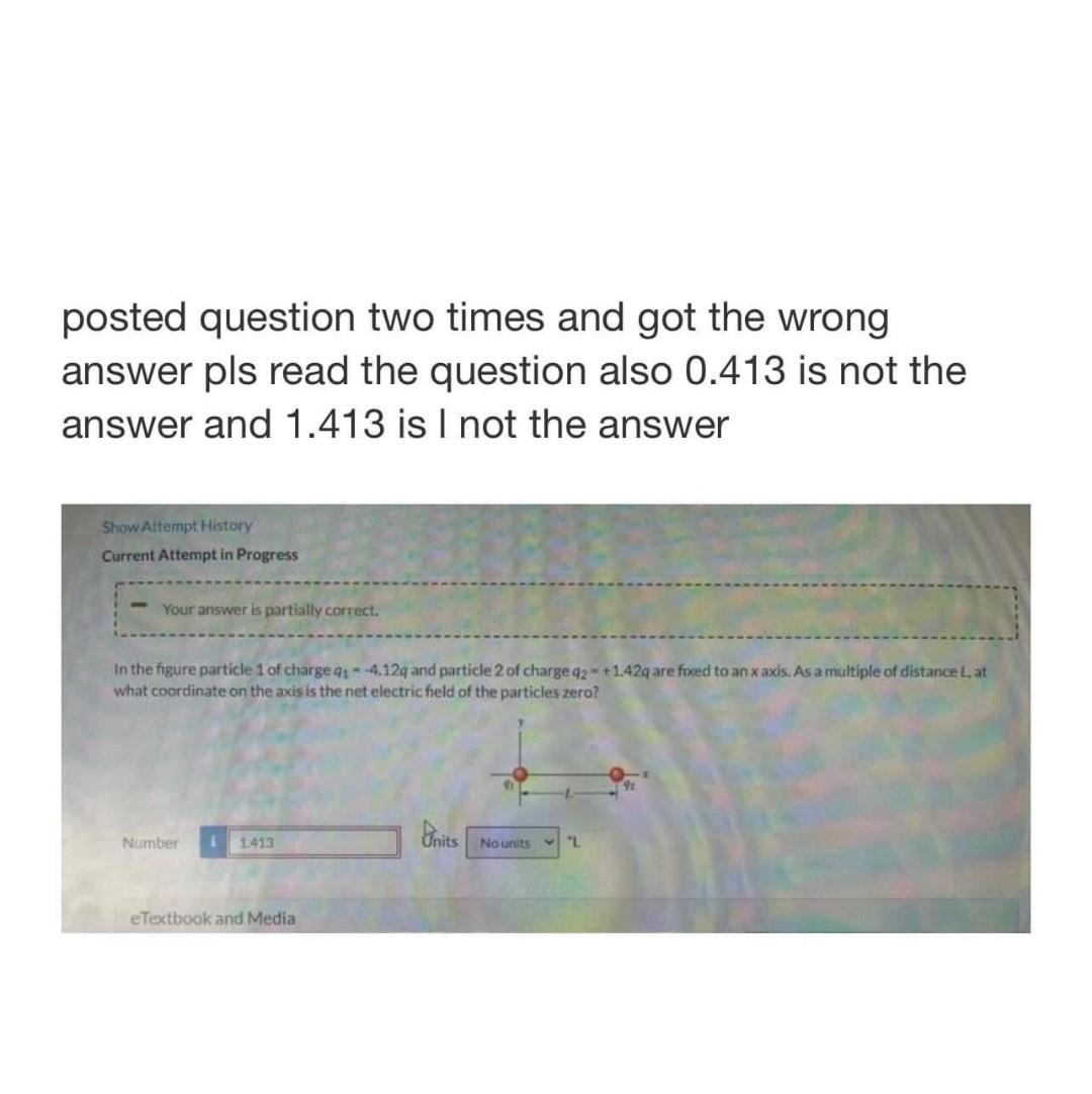 Solved posted question two times and got the wrong answer | Chegg.com