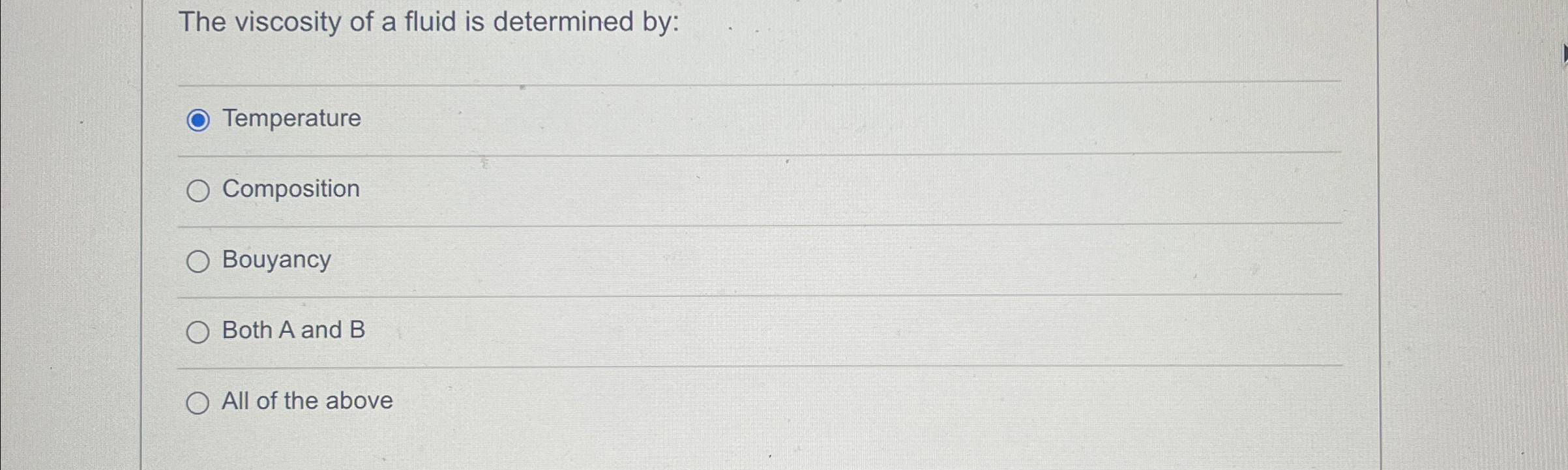 Solved The viscosity of a fluid is determined | Chegg.com