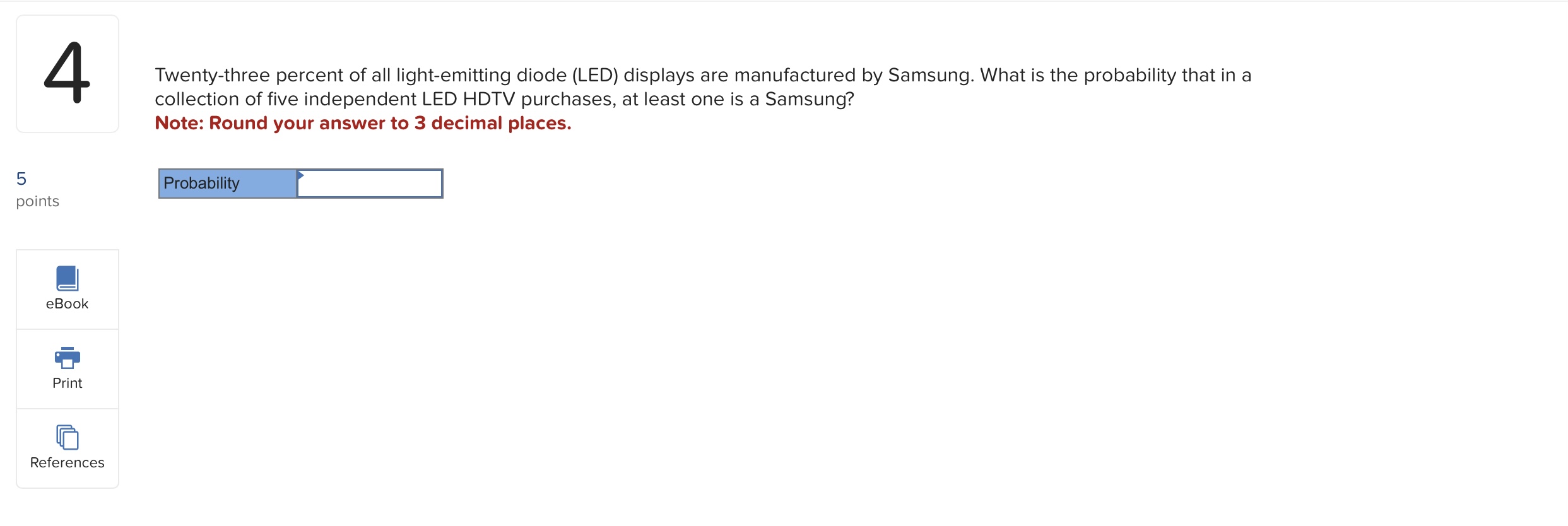 Solved Twenty-three percent of all light-emitting diode | Chegg.com