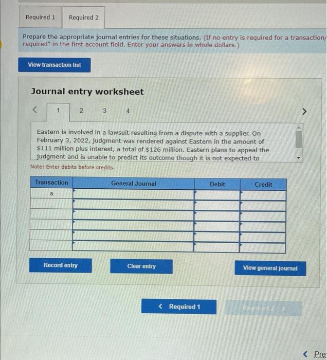 Prepare the appropriate journal entries for these | Chegg.com