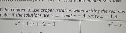 Solved t: Remember to use proper notation when writing the | Chegg.com